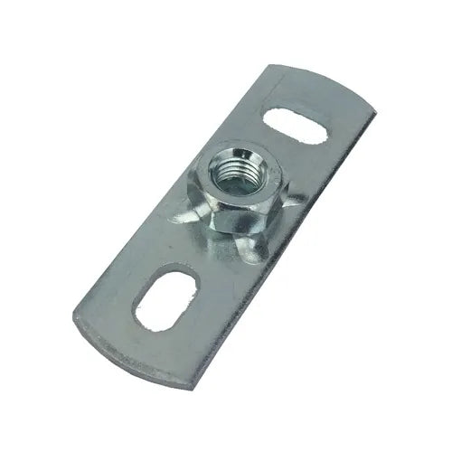 M12 Back Plate – Threaded Female – Fine City Fasteners